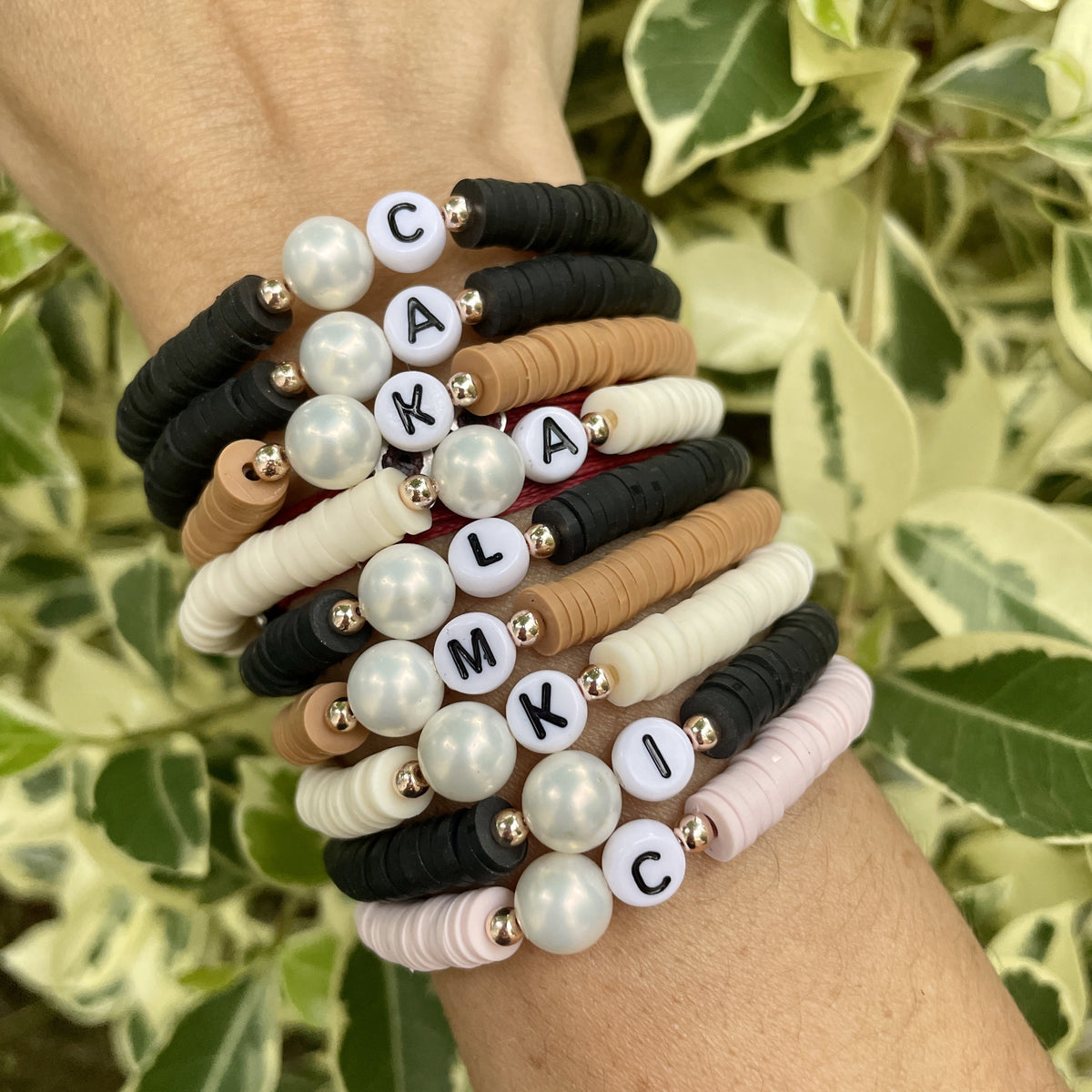 Pearl Initial Bracelet – Lunareign